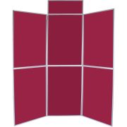 6 Panel Display Boards Including Header - Access Displays