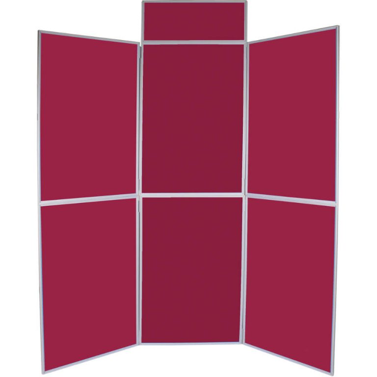 6 Panel Display Boards Including Header - Access Displays