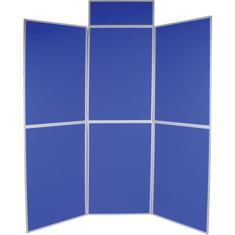 6 Panel Display Boards Including Header - Access Displays