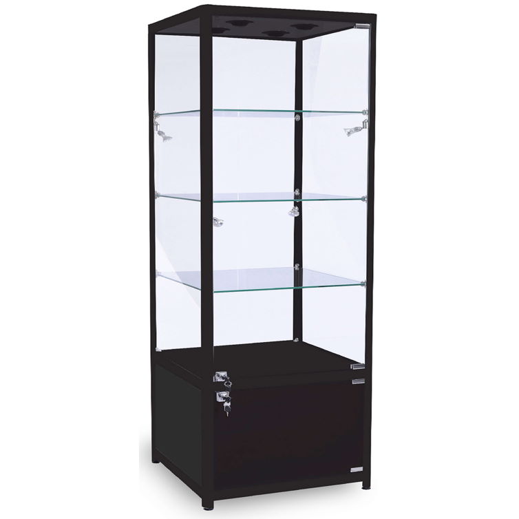 1000mm wide Glass Display Cabinet - UB014ED - Access Displays