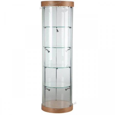 Freestanding Glass Display Cabinet and Collectors Display Cases