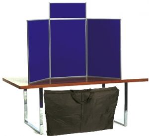 Large Tabletop Display Boards, Folding Fabric Boards for Tabletops