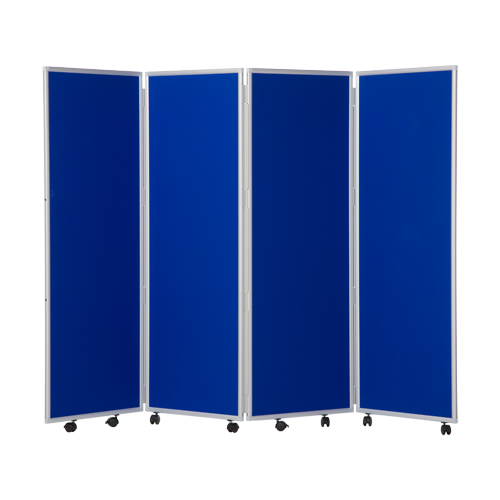 4 Panel Folding Room Dividers, Concertina Screens - Access Displays