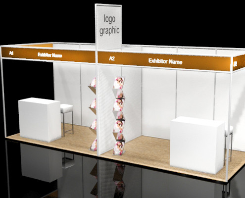 Shell Scheme Design Options for Stands - Access Displays