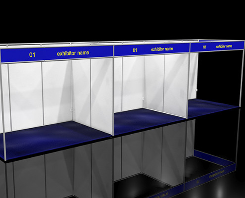 Shell Scheme Design Options for Stands - Access Displays