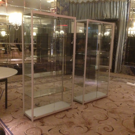 Large Glass Display Case for Hire - AC - Access Displays