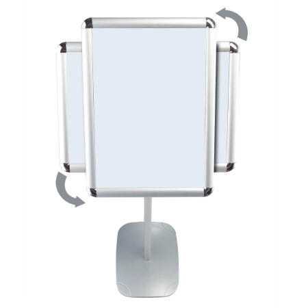 Telescopic A4 Sign Holder, Portrait or Landscape