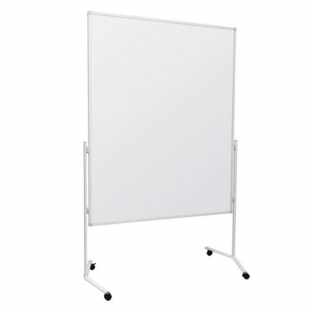 Portable Revolving Magnetic Whiteboard with Wheels - Access Displays