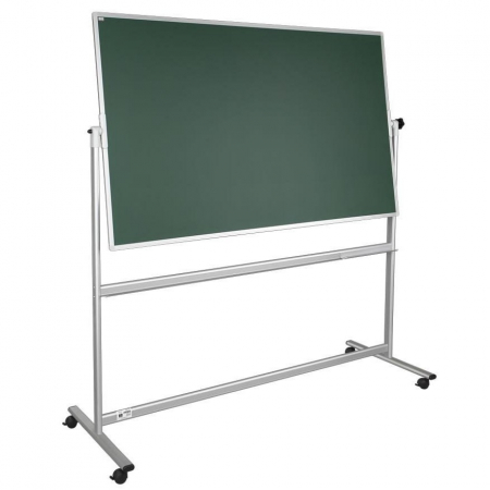 Portable Revolving Magnetic Whiteboard with Wheels - Access Displays