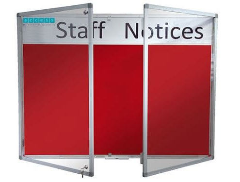 Bespoke and Custom Notice boards from Access Displays