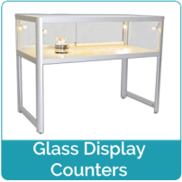 Glass Display Counters, Model Display Cabinets - Access Displays