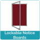 Lockable Notice Boards and Confidential Noticeboard Displays