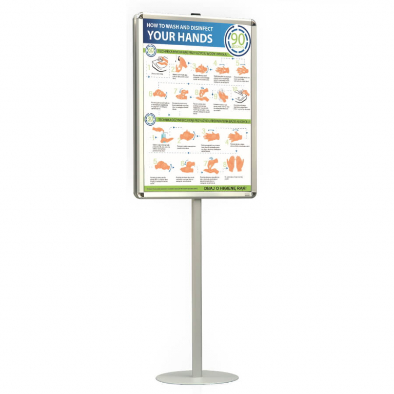 Single Poster Board, A3, A2 or A1 Information Board