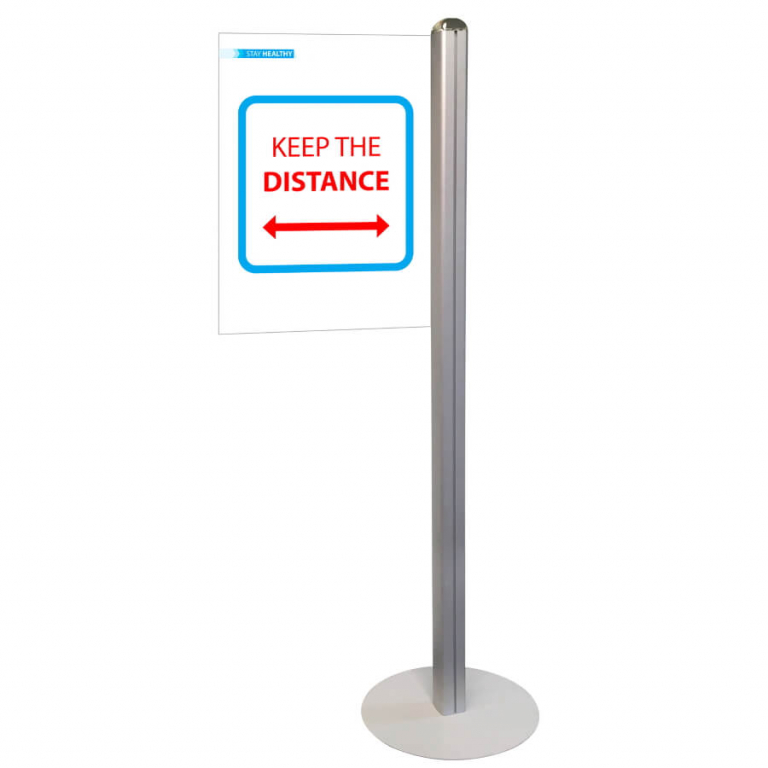 Social Distancing Queue Divider for Retail Environments