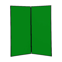 2 Panel Large Display Boards, Hinged Display Boards