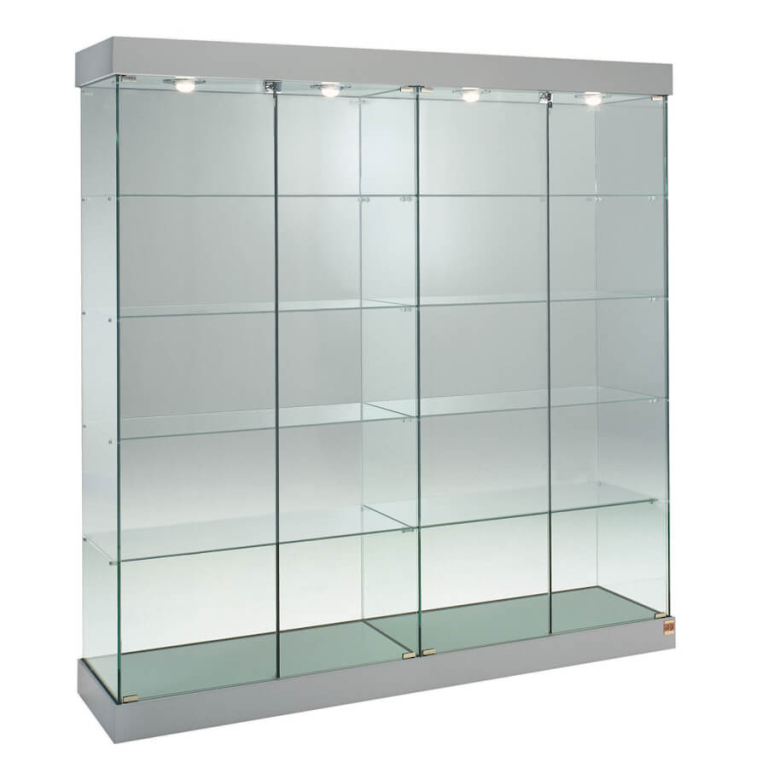 1000mm wide Glass Display Cabinet - UB026ED - Access Displays