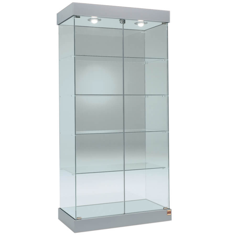 500mm wide Glass Display Cabinet - UB012ED - Access Displays