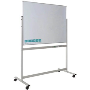 Printed Portable Magnetic Whiteboard Including Stand