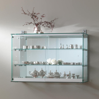 Wall Mounted Glass Showcases, Trophy Cabinets