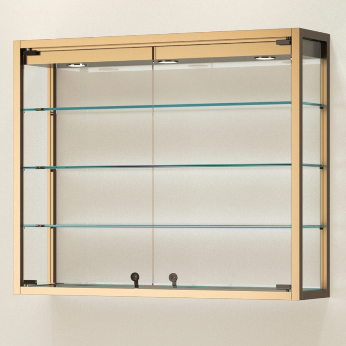 Wall Mounted Glass Showcases, Trophy Cabinets