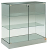 730mm Wide Glass Display Counter with Castors - Access Displays
